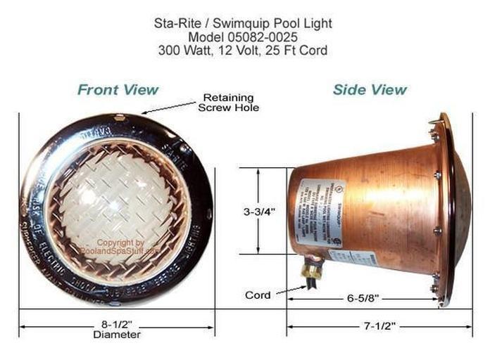 PoolTone Silicon Lens Gasket for Pentair Sta-Rite Swimquip 05057-0118