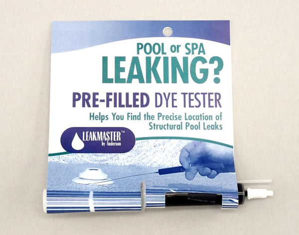 Pool Leak Finder Dye Test Blue or Fluorescent Yellow