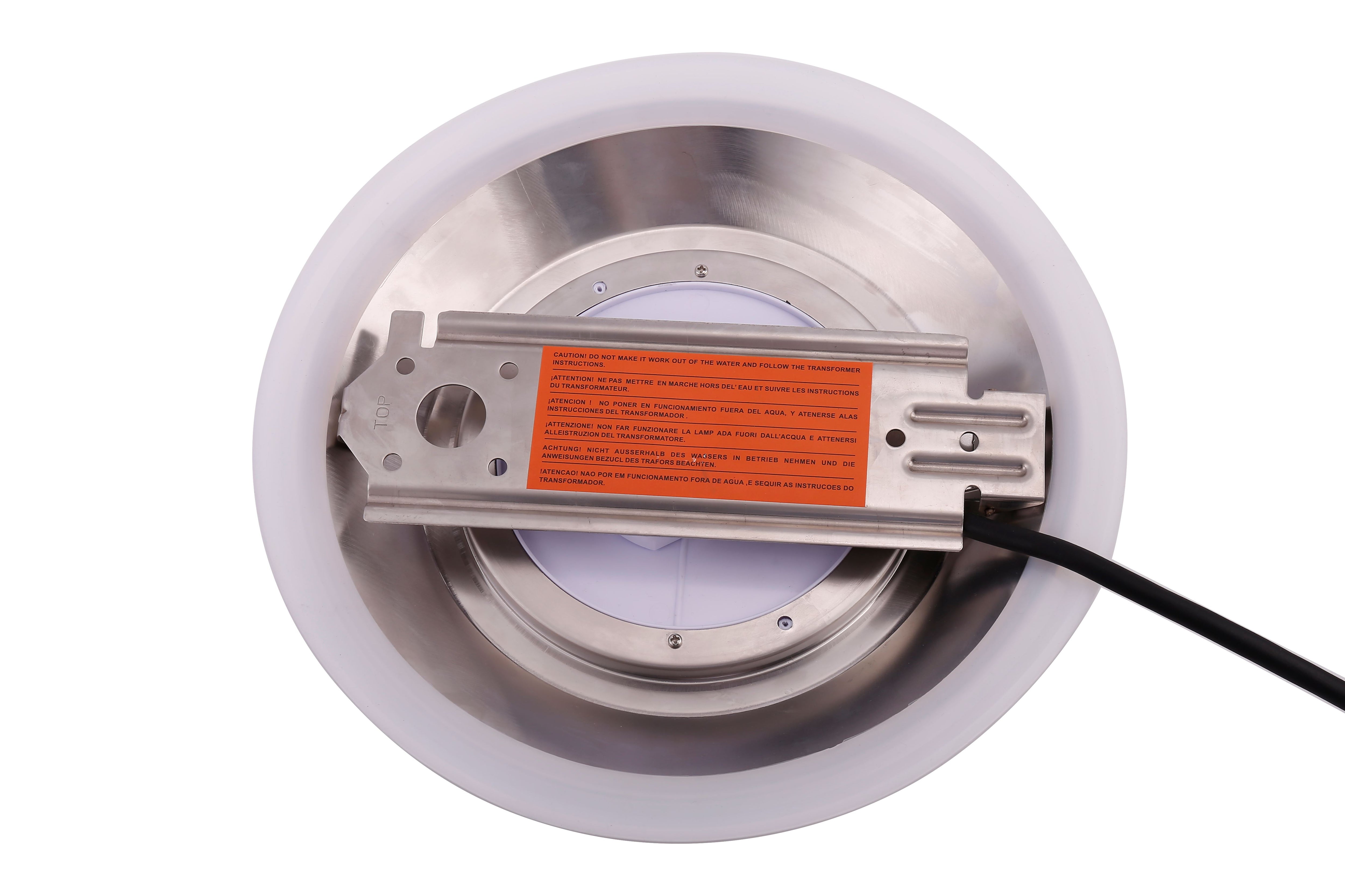 PoolTone™ Color LED Nicheless Wall Pool Light 12 or 120 Volts 15-150 F