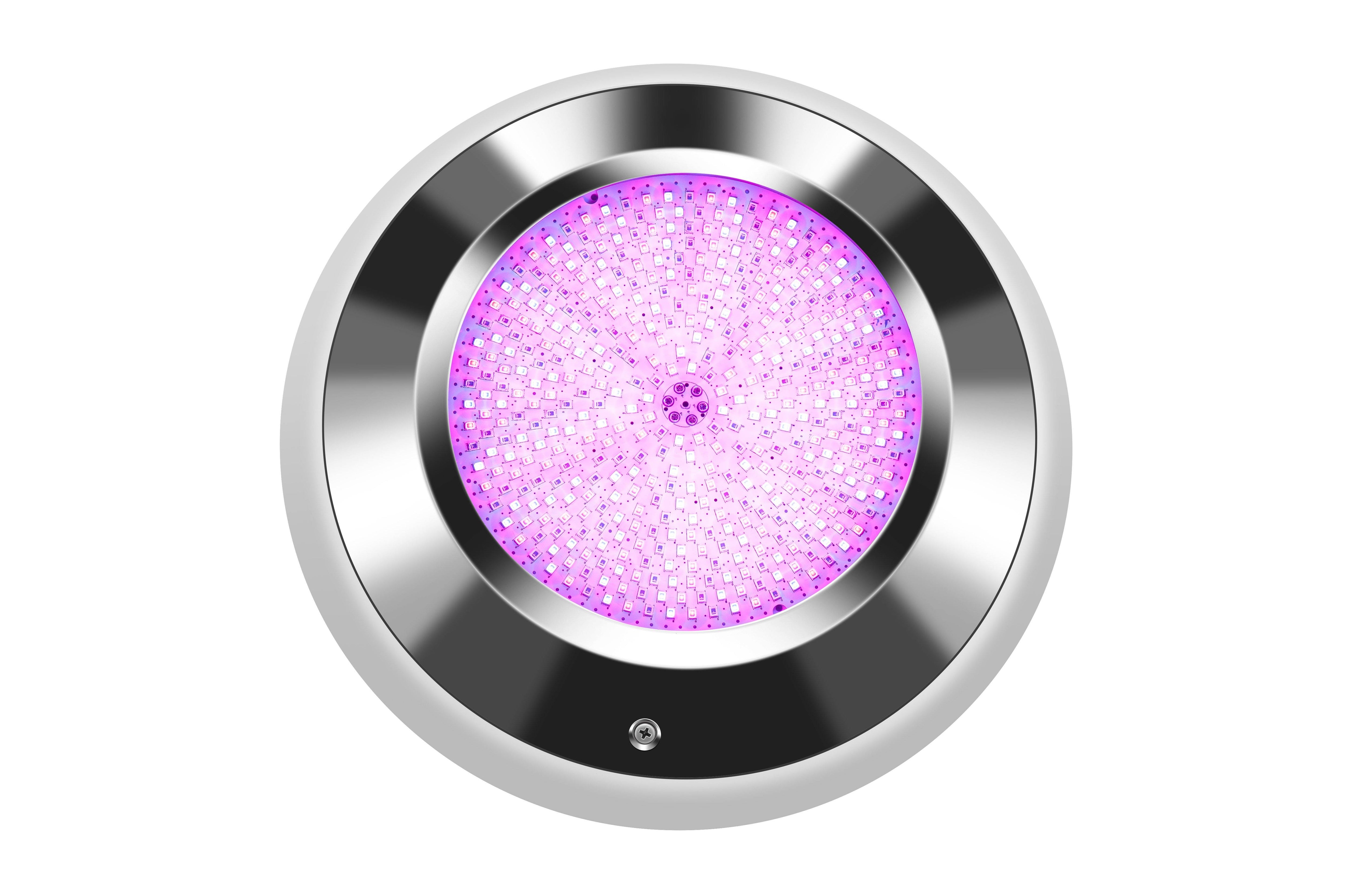 PoolTone™ Color LED Nicheless Wall Pool Light 12 or 120 Volts 15-150 F