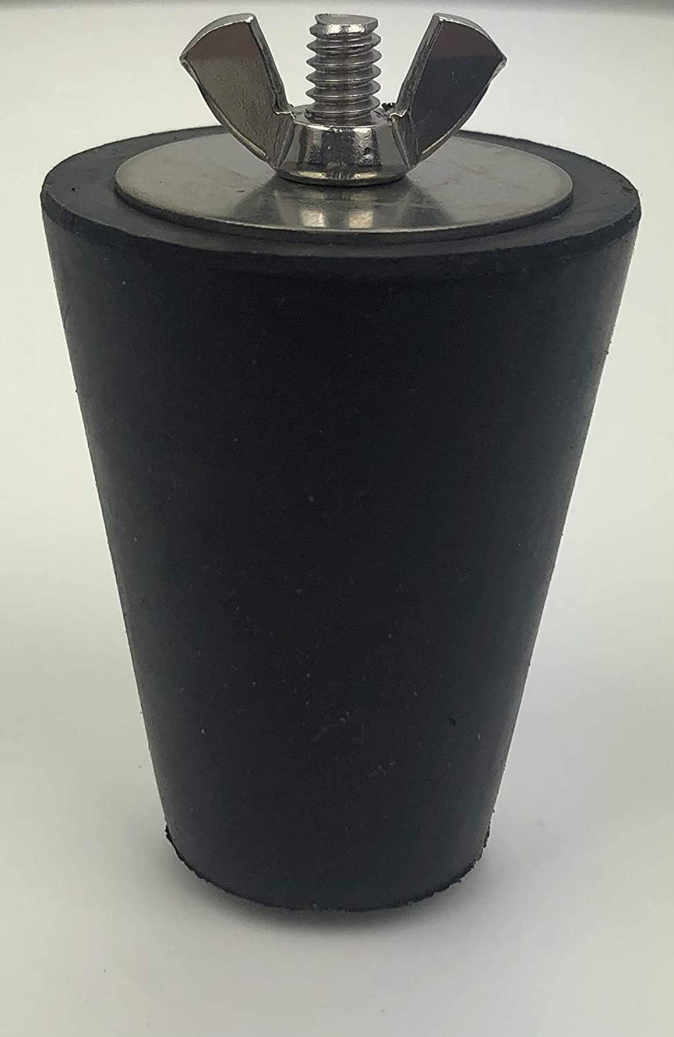 Rubber plug for Skimmer or Return Lines - Expands 1-2 Inchs for PVC Le